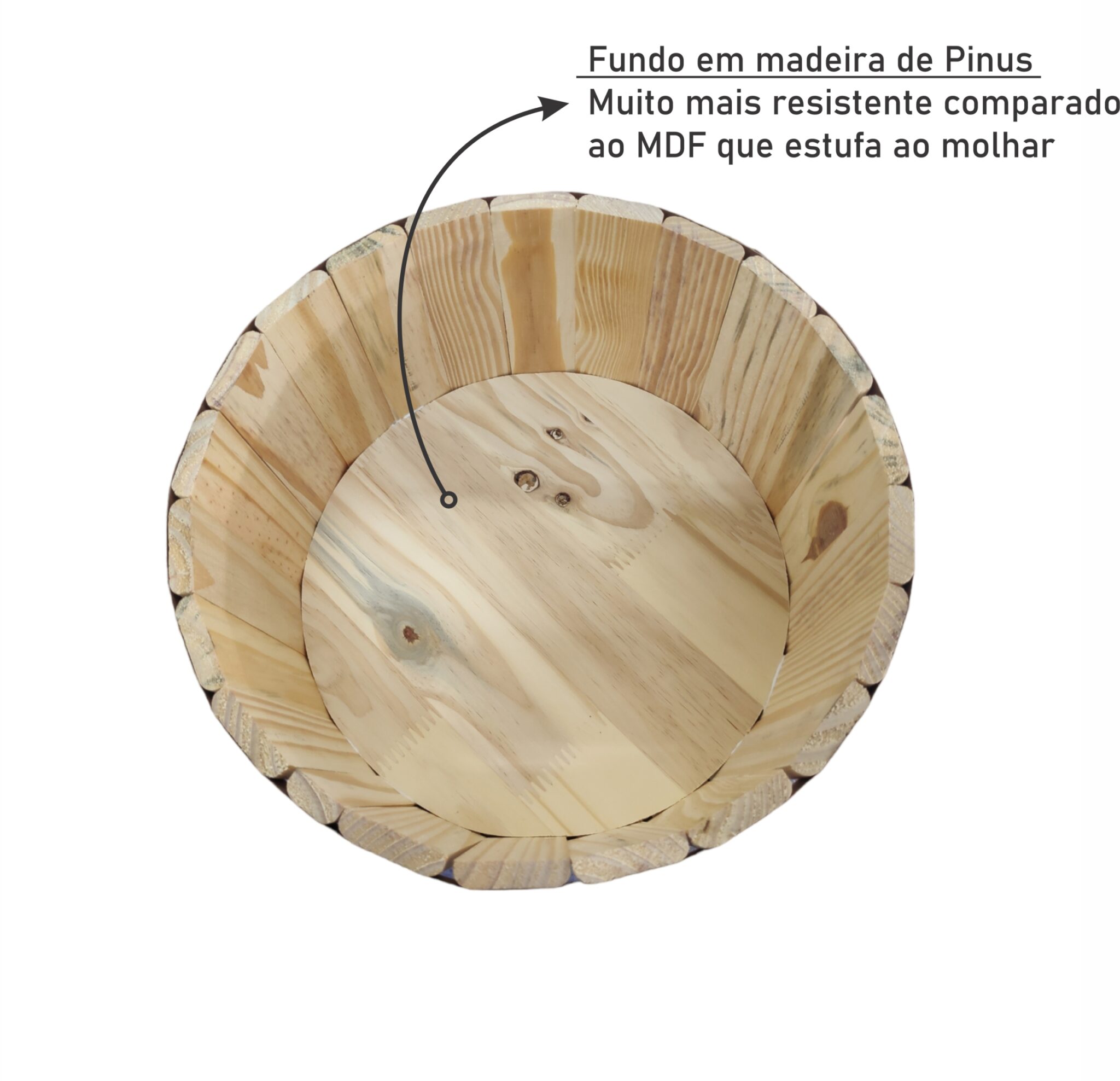 Tina Escalda Pés, Bacia Pedicure, Balde Newborn – LojaDemadeiras